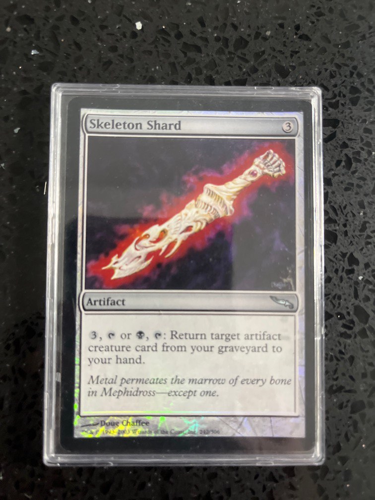 Skeleton shard magic the gathering, Hobbies & Toys, Toys & Games on ...