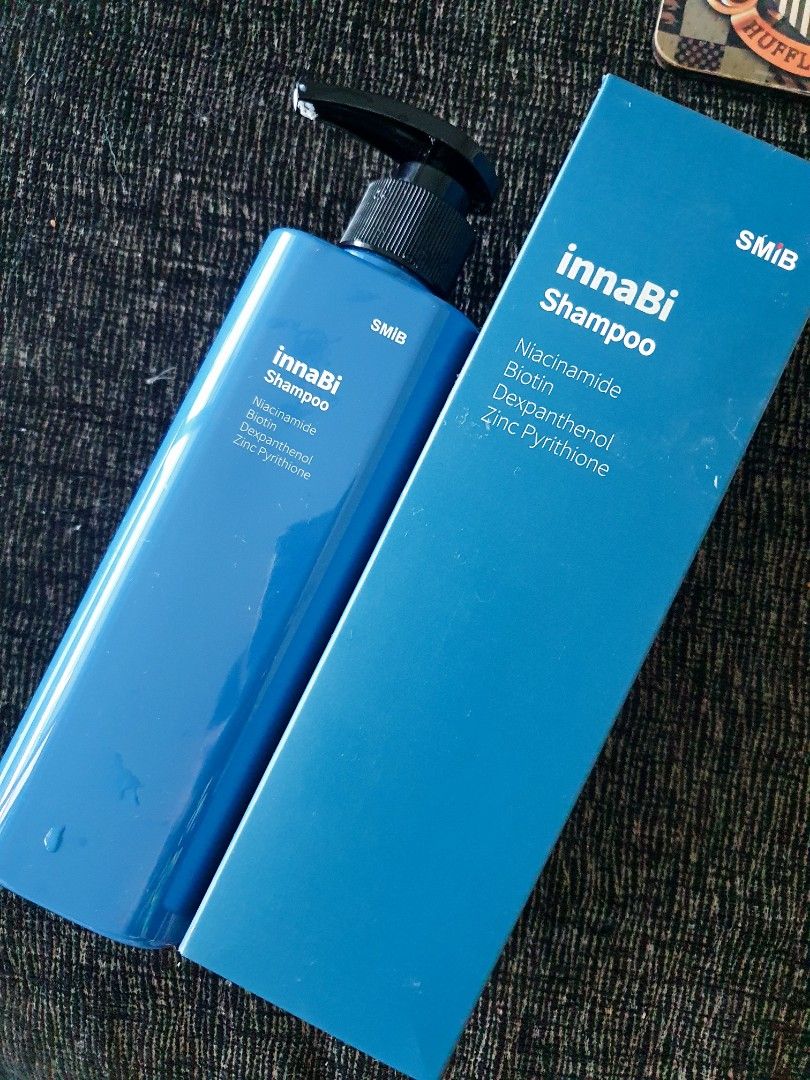 SMiB innaBi Calcium Shampoo Niacinamide Biotin Dexpanthenol Zinc ...