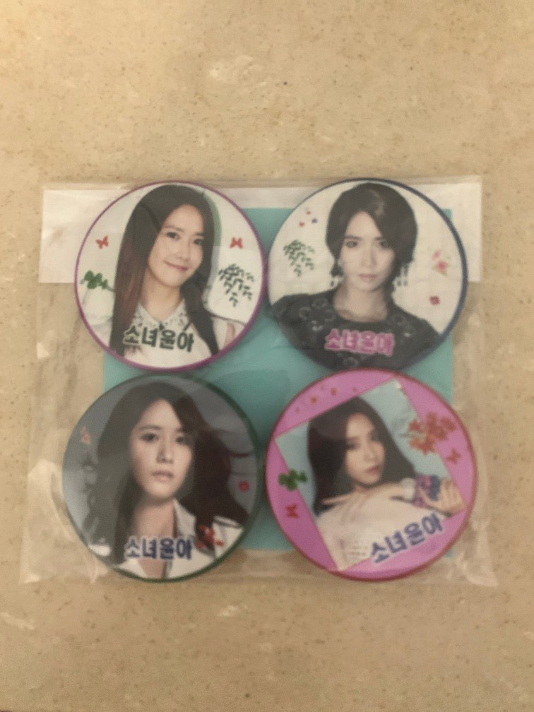 少女時代 潤娥 (SNSD) Yoona pins, 興趣及遊戲, 收藏品及紀念品, 韓流 - Carousell