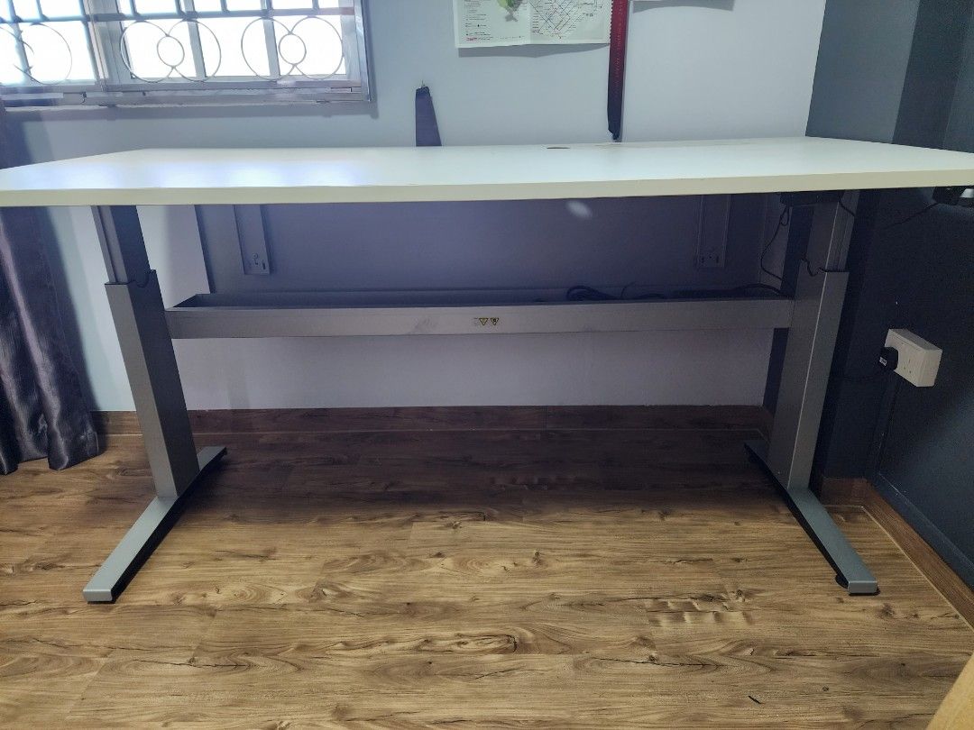 Solid Steelcase Automated table, Furniture & Home Living, Furniture ...