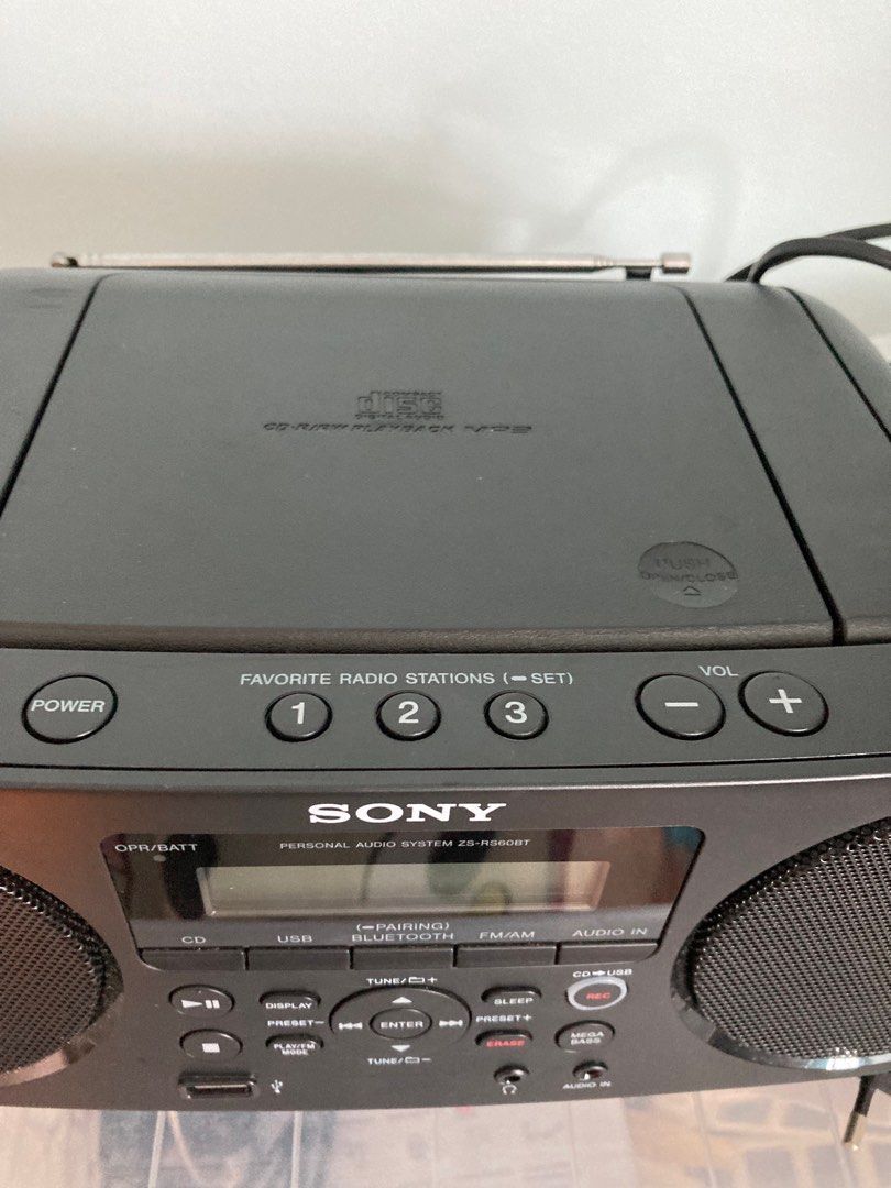 Sony CD Radio, Audio, Portable Music Players on Carousell