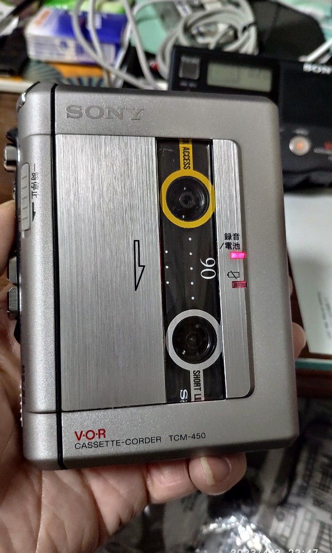 SONY TCM-450, 音響器材, 可攜式音響設備 - Carousell