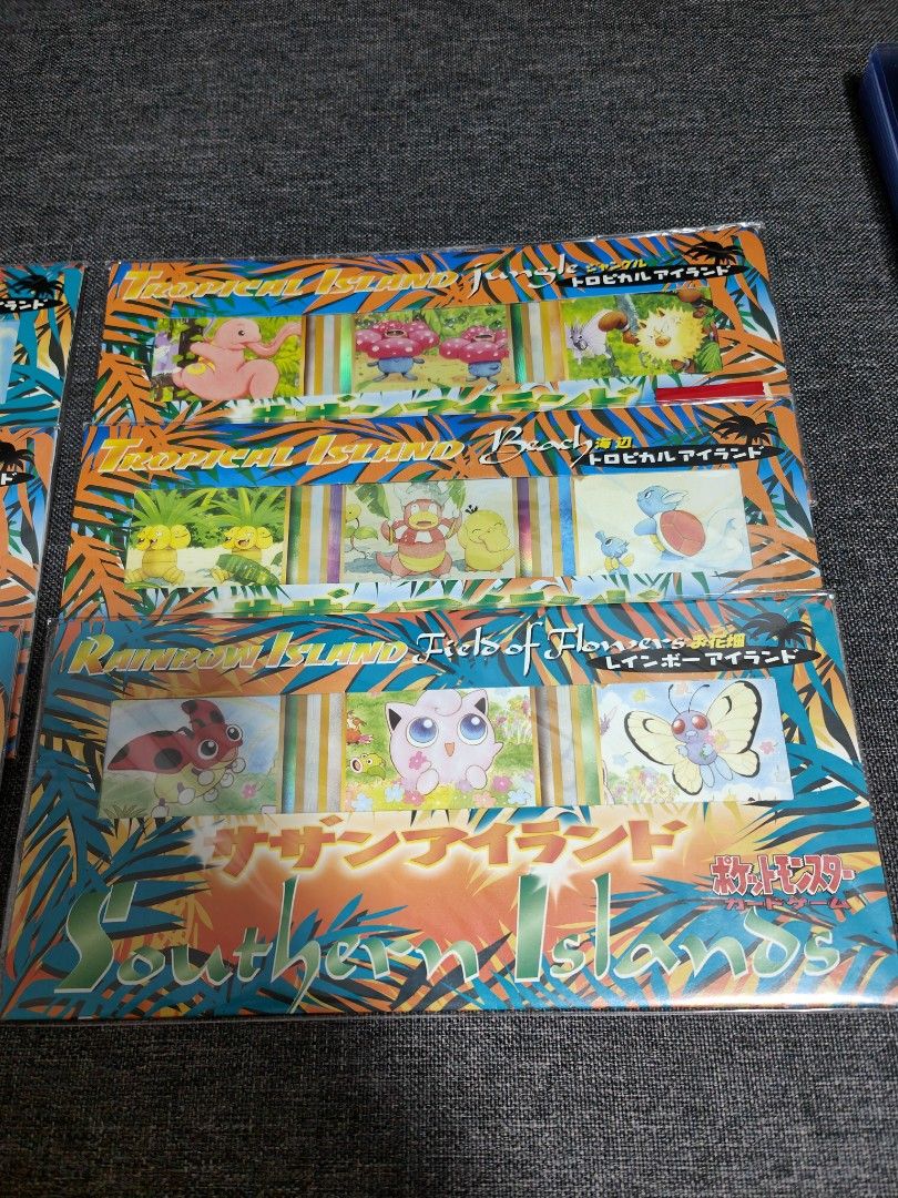Southern island pokemon collection complete Japanese postcard set ...