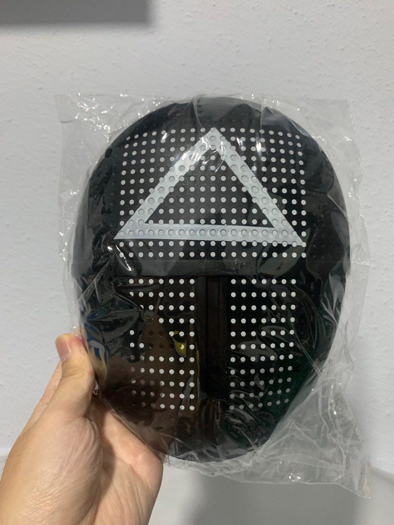 Squid Game Mask Full Set Circle Triangle Square Masked Man Boss Manager ...