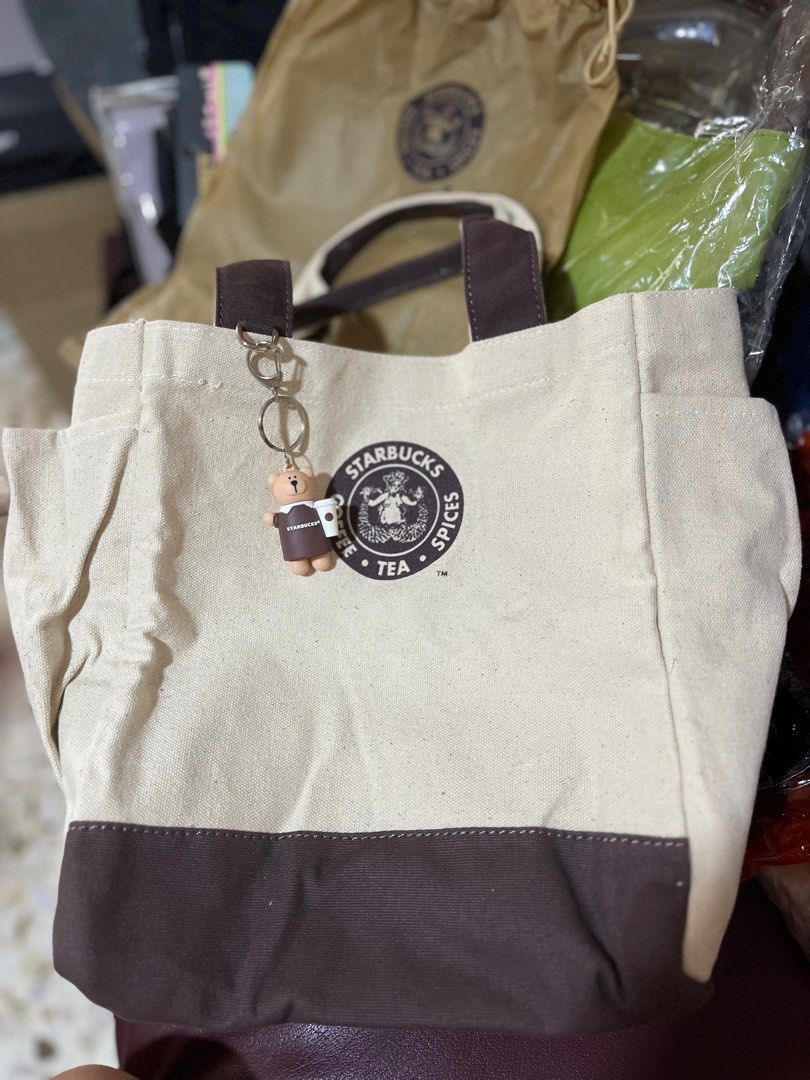 Starbucks Collectible Tote First a Starbucks Logo, Women's Fashion ...