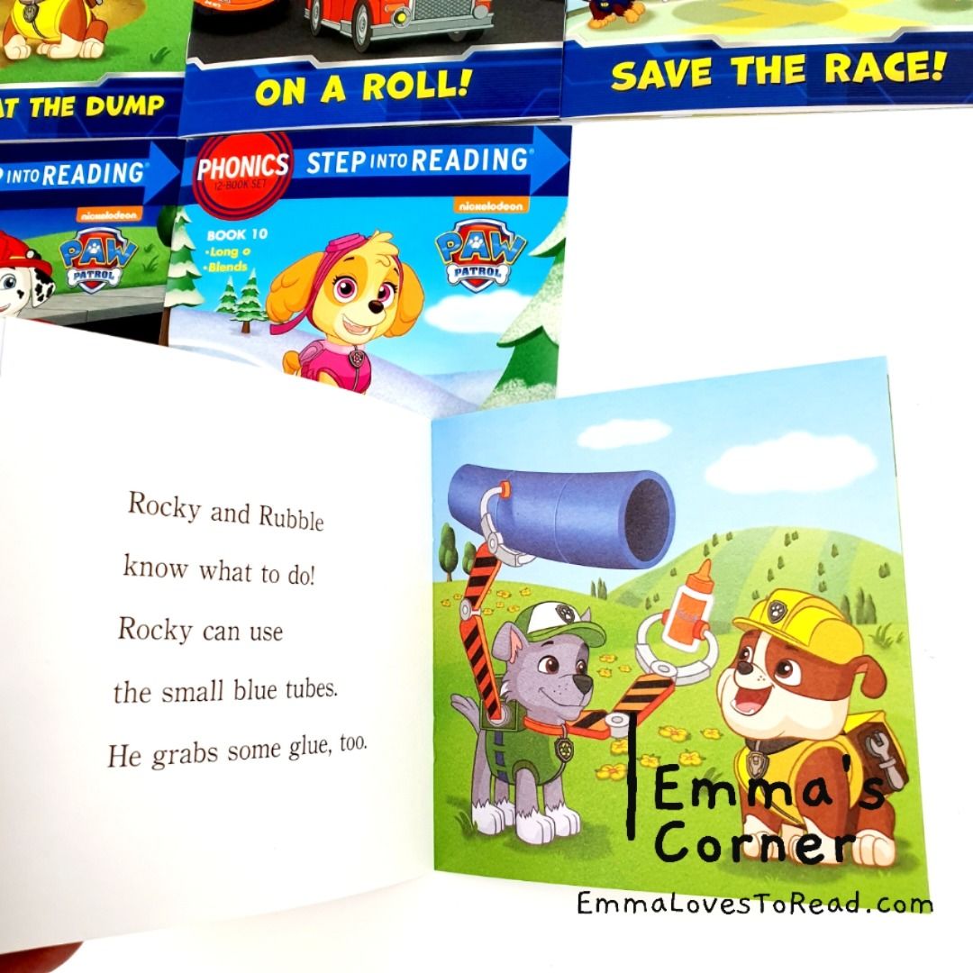 Step into Reading Phonics Series: Phonics Patrol! by PAW Patrol Book ...