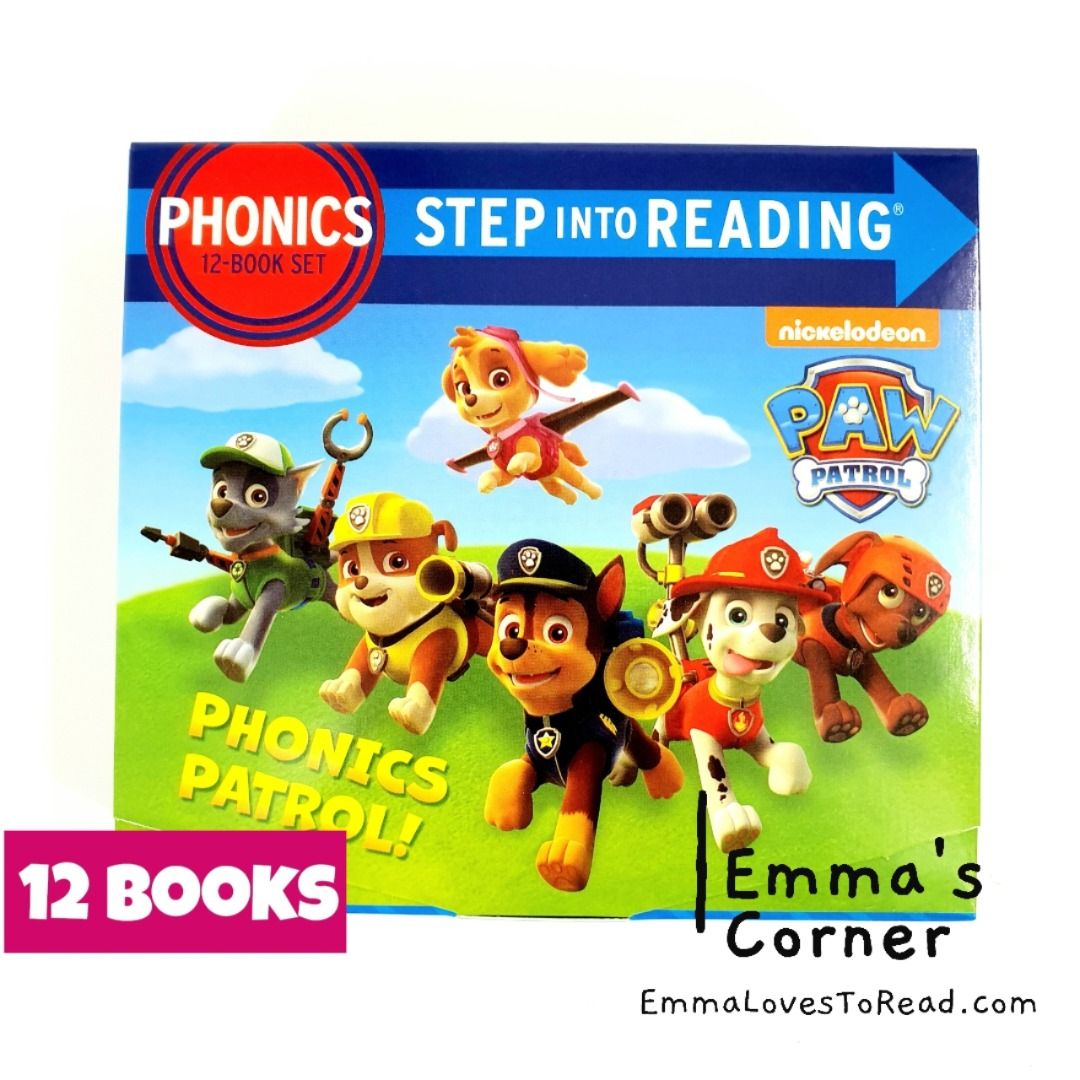 Step into Reading Phonics Series: Phonics Patrol! by PAW Patrol Book ...