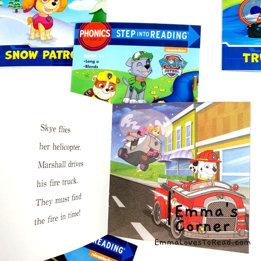 Step into Reading Phonics Series: Phonics Patrol! by PAW Patrol Book ...