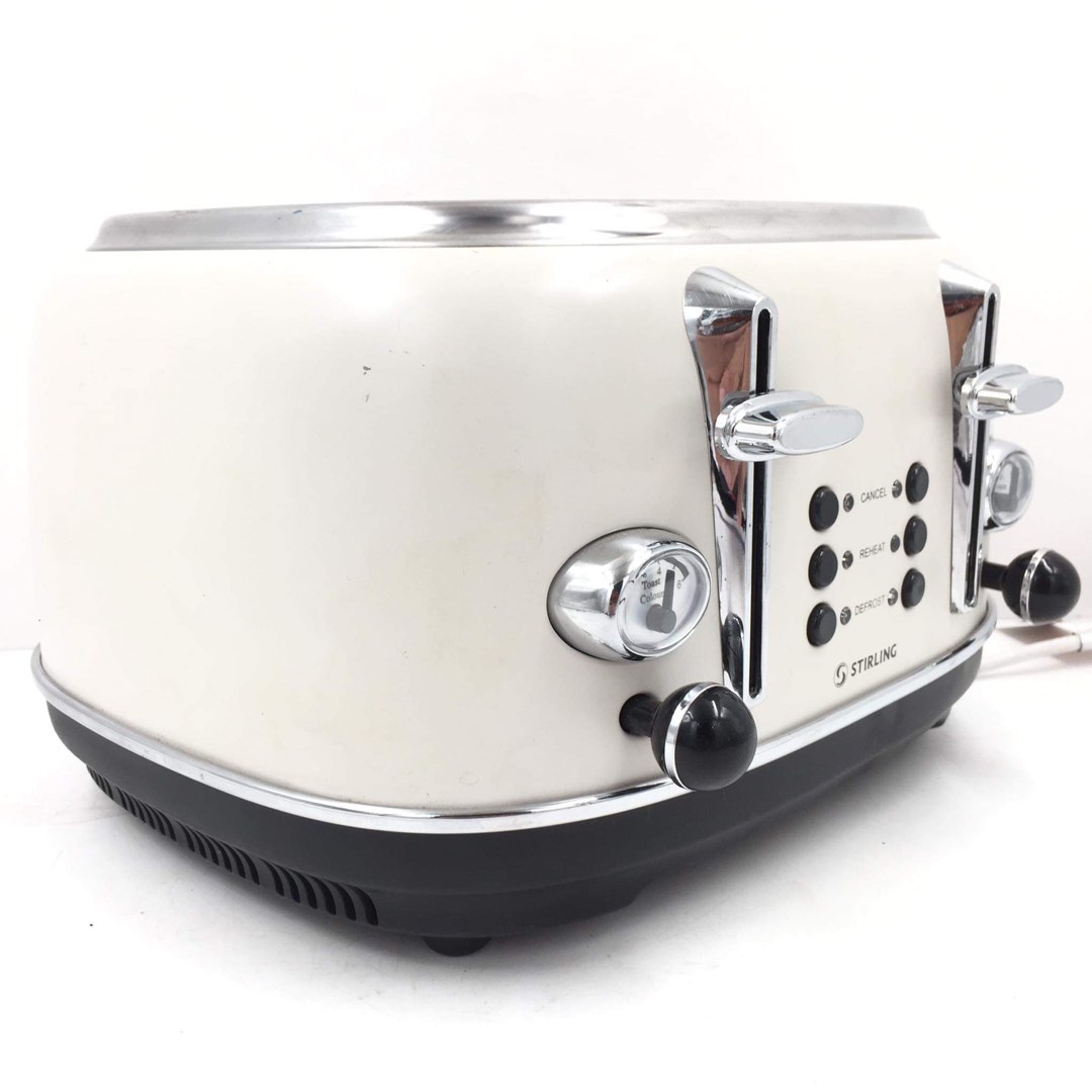 STIRLING 4-Slice Designer Toaster, TV & Home Appliances, Kitchen ...