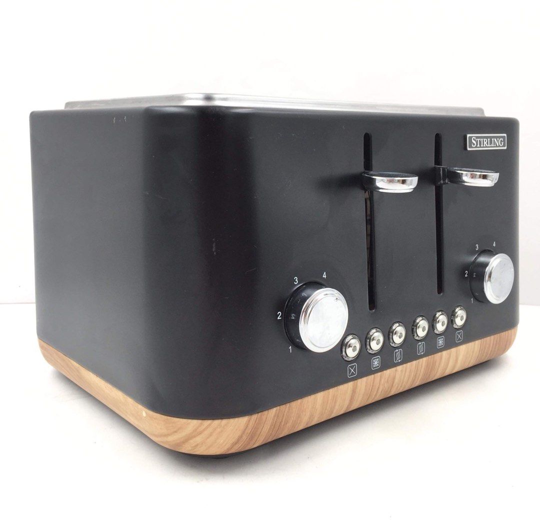 STIRLING 4-Slice Toaster Designer Edition, TV & Home Appliances ...