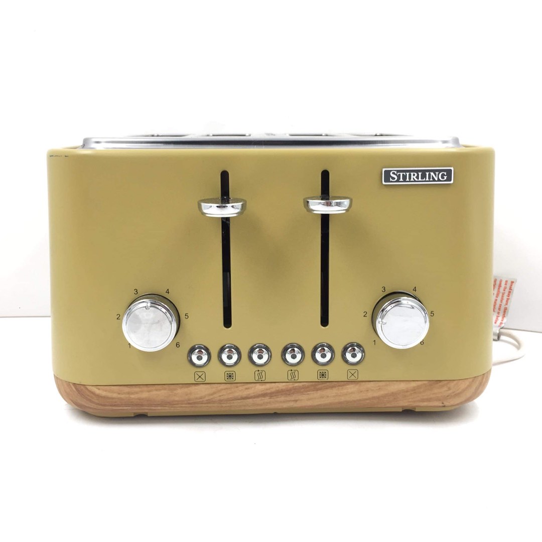 STIRLING 4-Slice Toaster Designer Edition (T4SLWF-PS) on Carousell