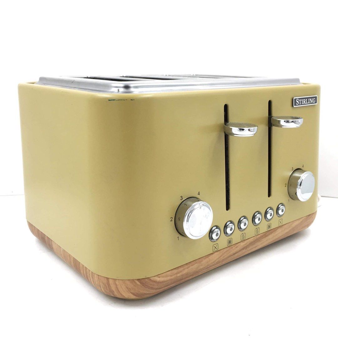 STIRLING 4-Slice Toaster Designer Edition (T4SLWF-PS) on Carousell