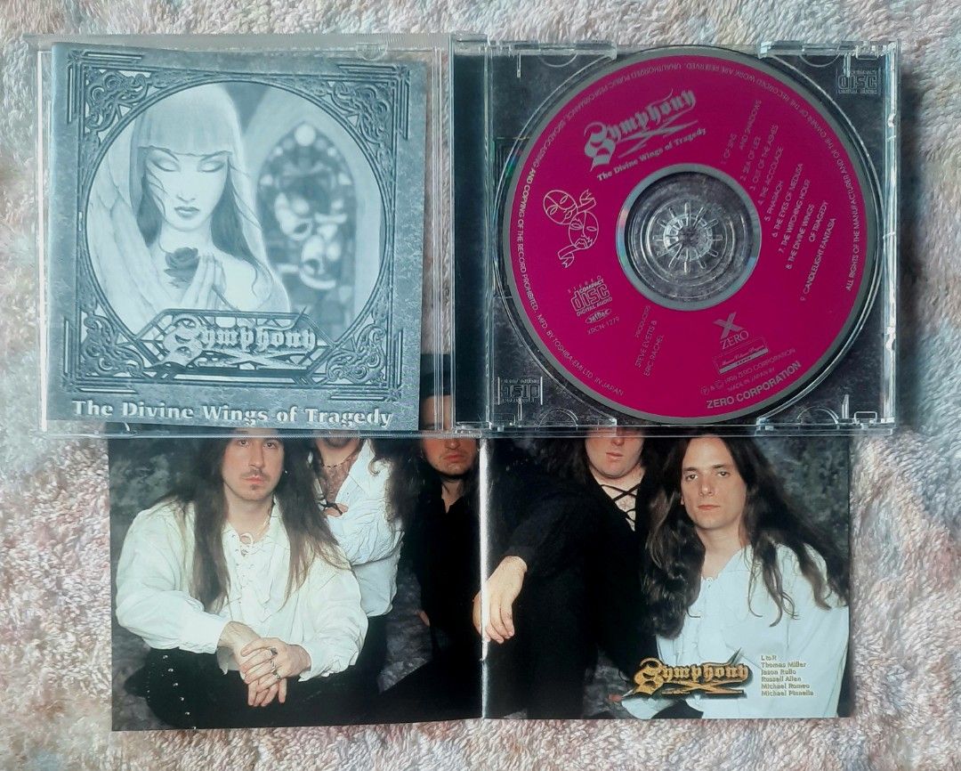 Symphony X - The Divine Wings Of Tragedy CD, Hobbies & Toys, Music ...