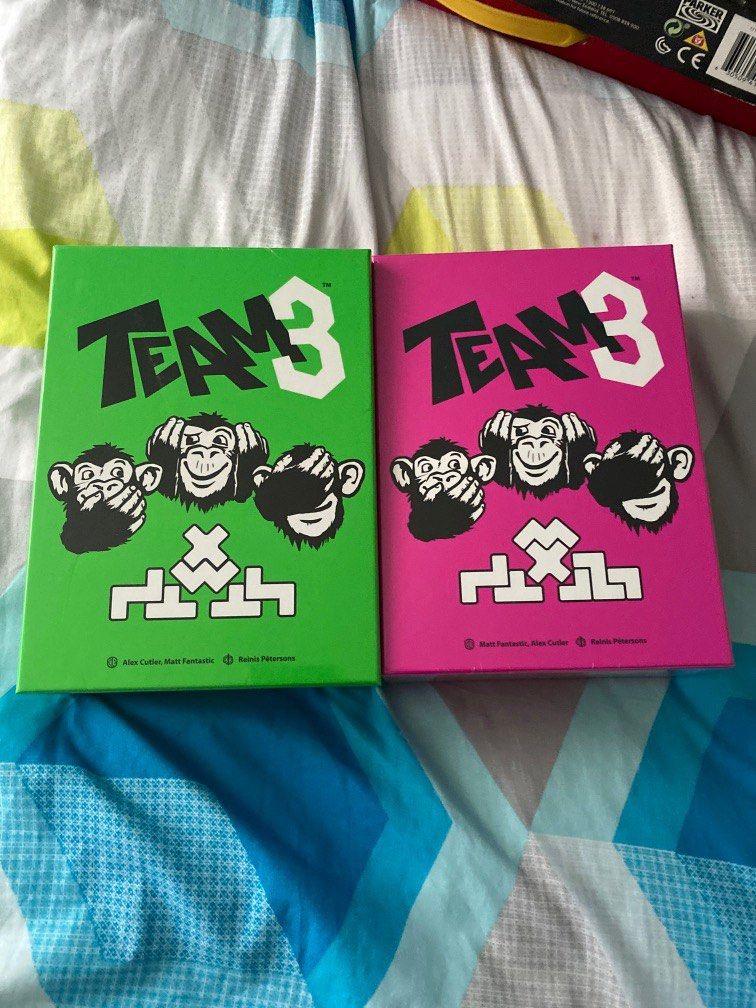 team 3 board game, Hobbies & Toys, Toys & Games on Carousell