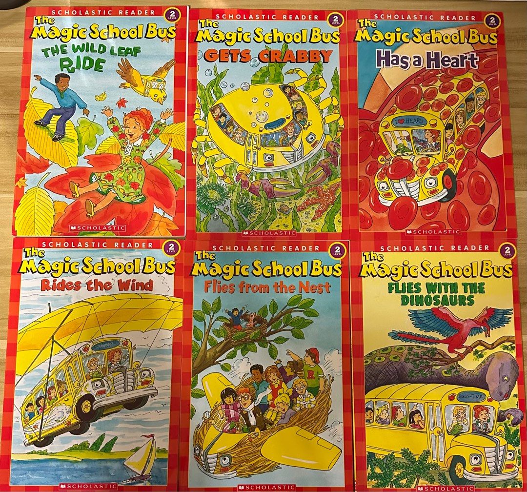 The Magic School Bus Series (20 Books), Hobbies & Toys, Books ...