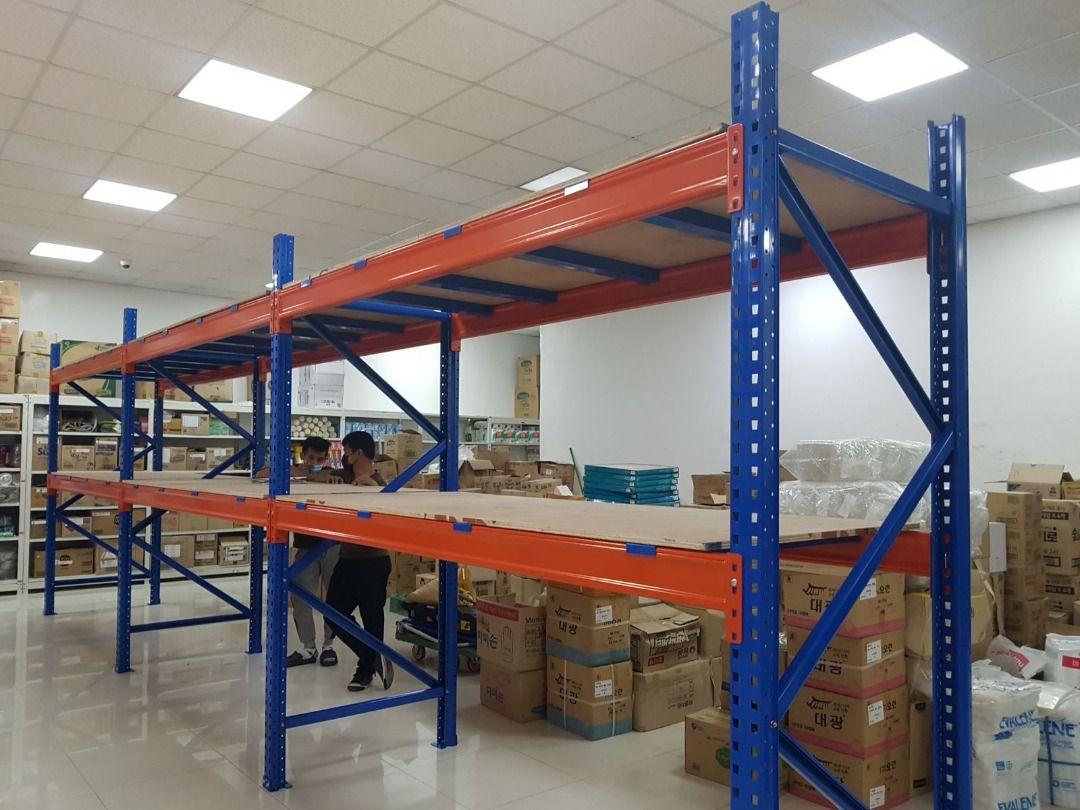 Tie beam type - Steel Pallet Rack - 2 tons capacity, Furniture & Home ...
