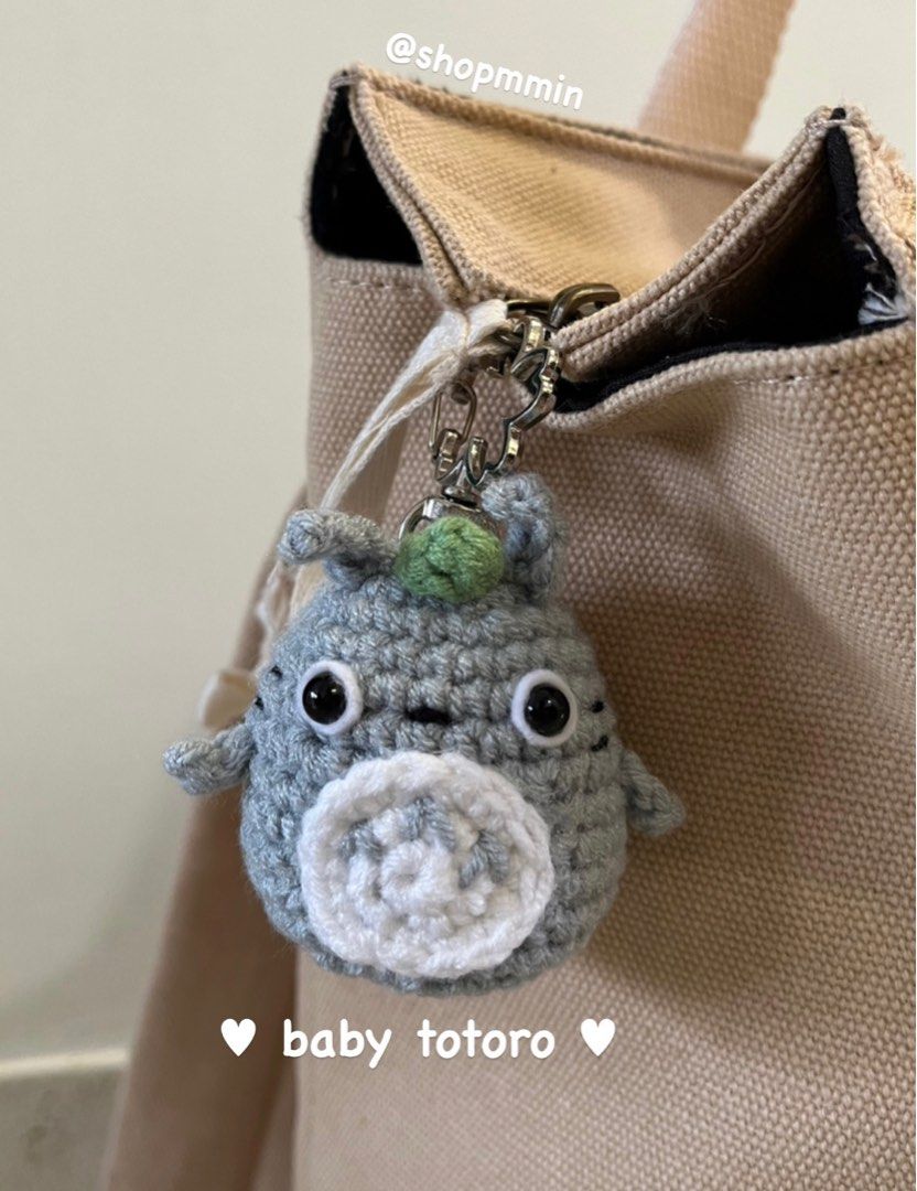 Totoro bag charm (free mailing), Hobbies & Toys, Stationery & Craft ...