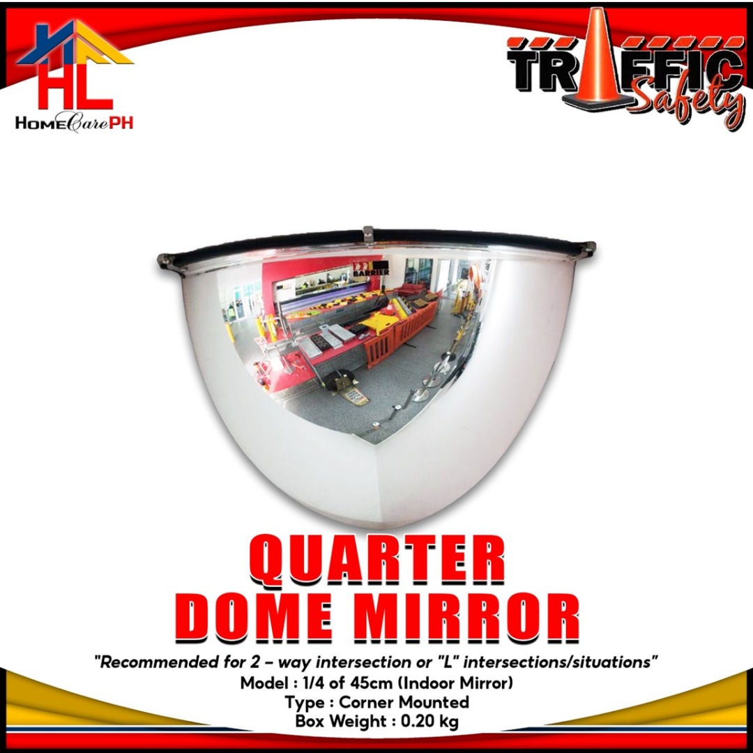 Traffic Safety Dome Mirror Quarter, Commercial & Industrial, Industrial ...