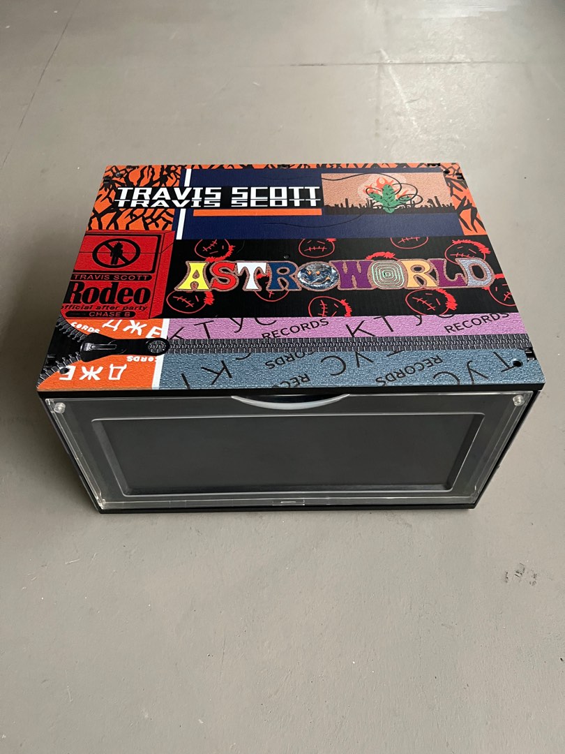 Travis Scott Sneaker Box, Men's Fashion, Footwear, Sneakers on Carousell