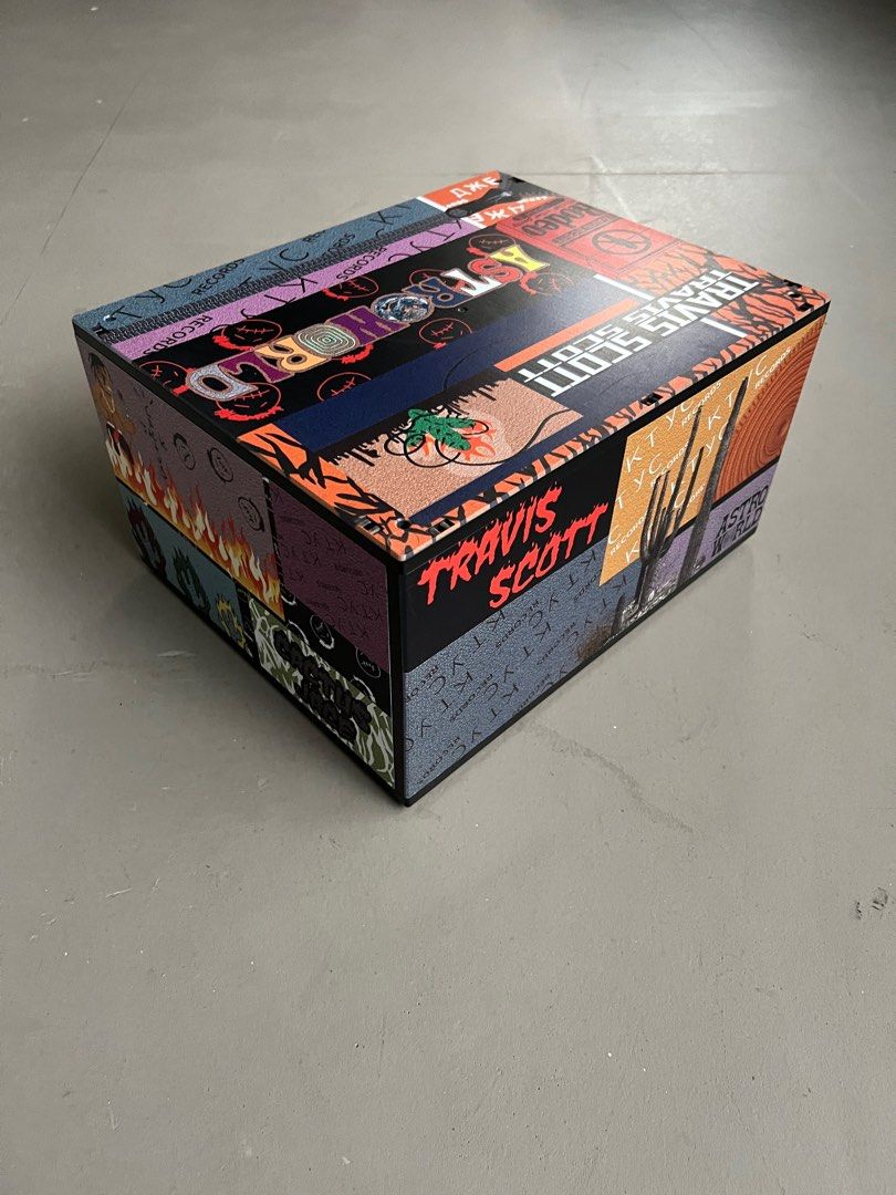Travis Scott Sneaker Box, Men's Fashion, Footwear, Sneakers on Carousell
