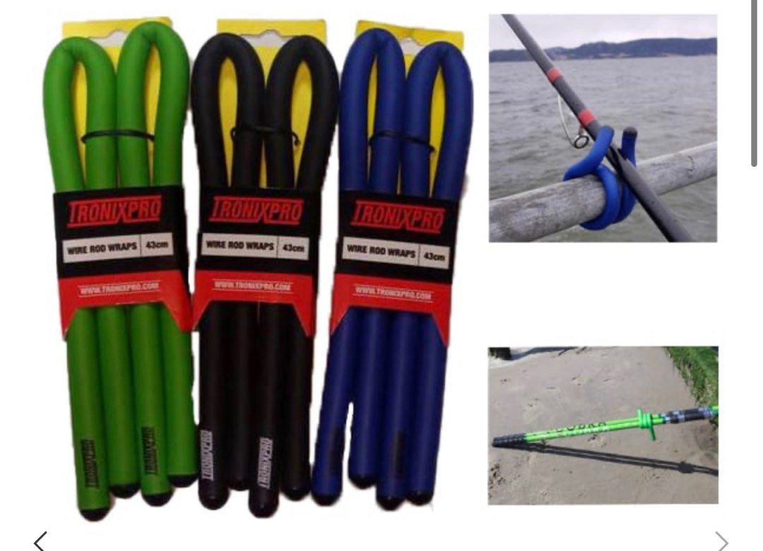 TronixPro Wire Rod Wrap, Sports Equipment, Fishing on Carousell