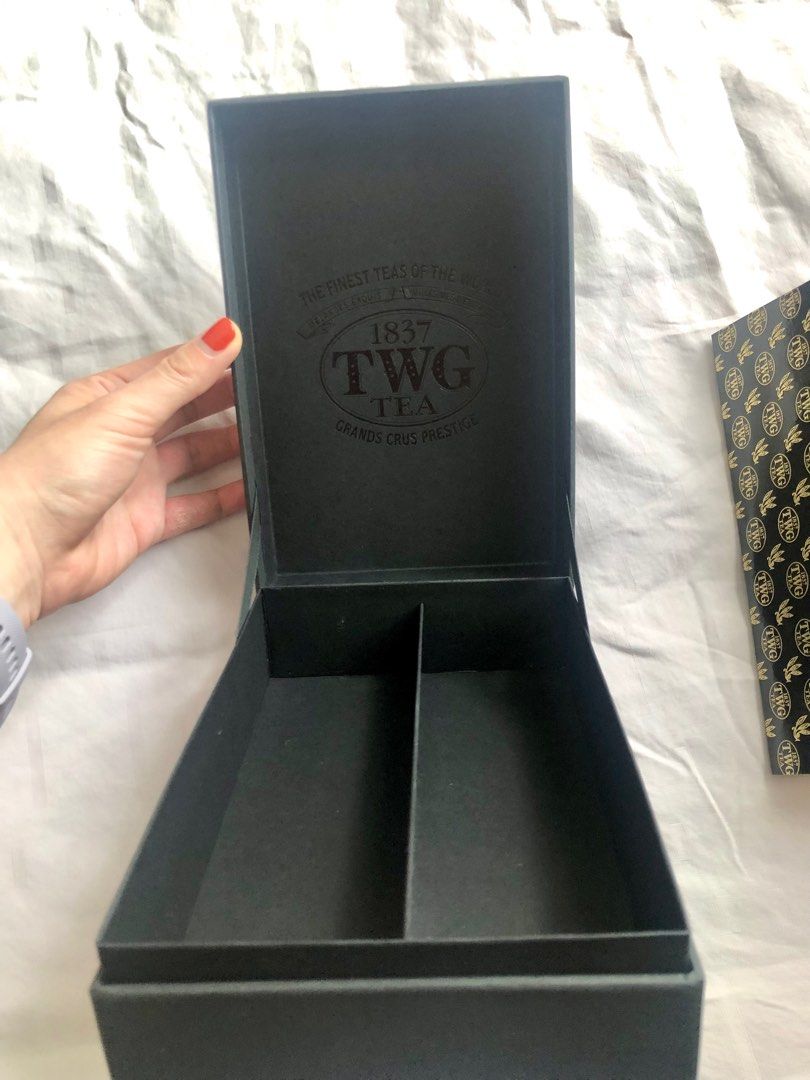 TWG Tea gift box empty, Food & Drinks, Gift Baskets & Hampers on Carousell