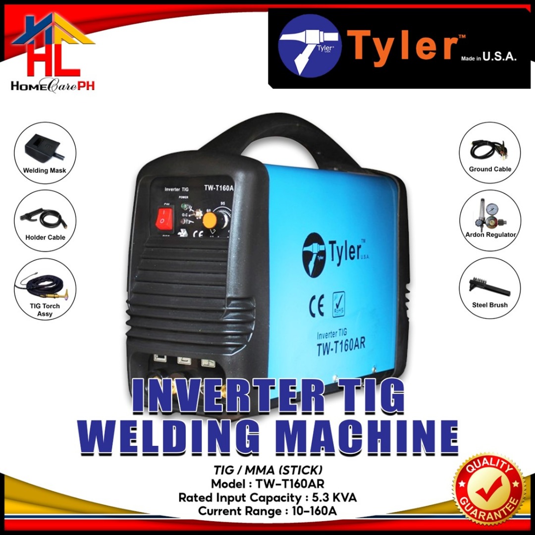 "Tyler" Inverter TIG Welding Machine model: TW-T160AR / TW-T200AR ...