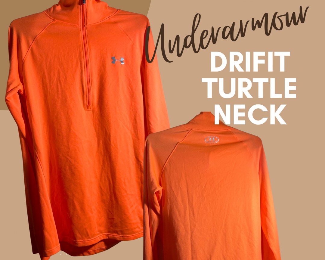 Under Armour Drifit Turtle Neck, Women's Fashion, Activewear on Carousell
