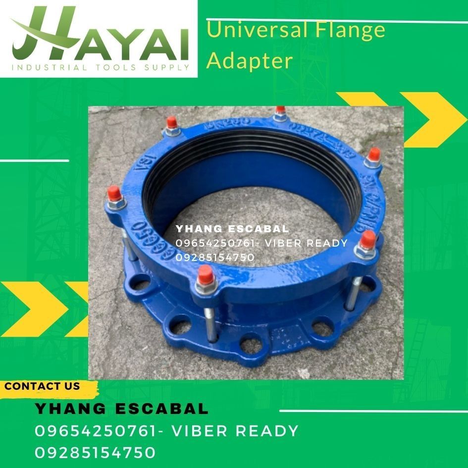 Universal Flange Adapter, Commercial & Industrial, Construction & Building Materials on Carousell