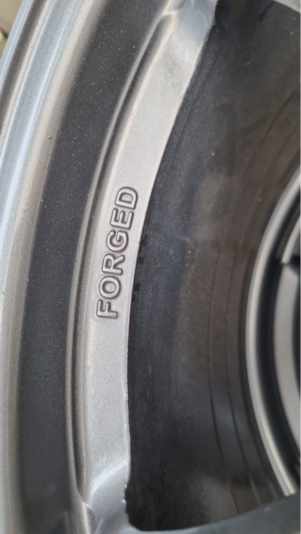 USED 18 inch VOLK RACING REPLICA rim set, Car Accessories, Tyres & Rims ...