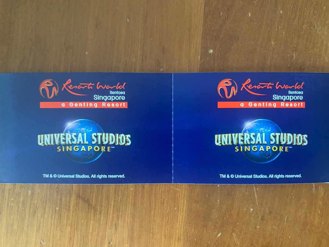 USS tickets, Tickets & Vouchers, Local Attractions & Transport on Carousell