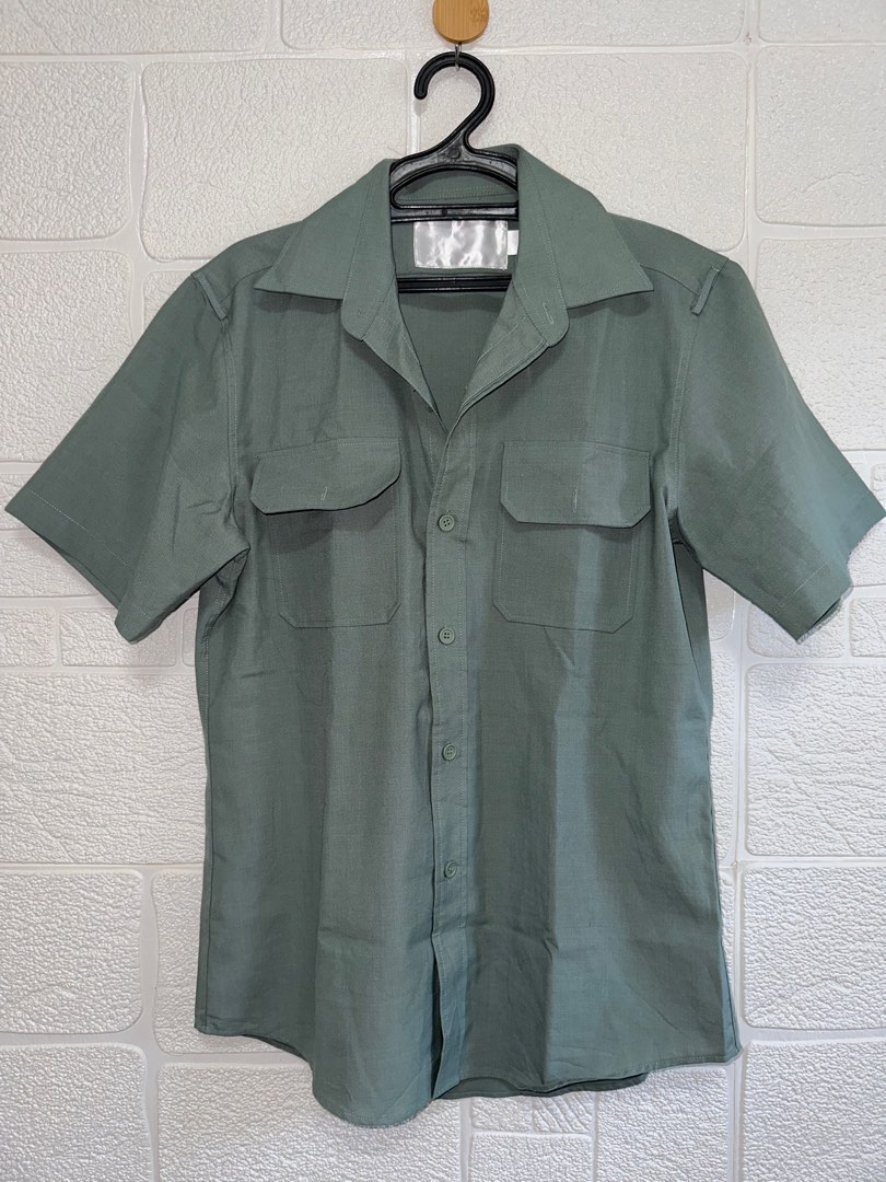 Utility Double Pocket Polo Shirt, Men's Fashion, Tops & Sets, Tshirts ...