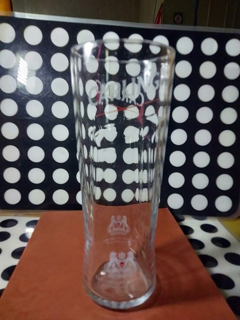 Vintage Carling Beer Glass From England on Carousell