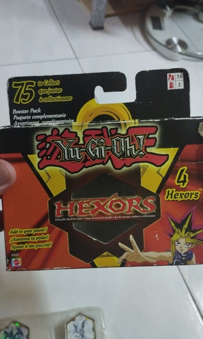 VINTAGE Collactibles Yu-Gi-Oh! Hexors Battle Tile Game (2002), Hobbies ...