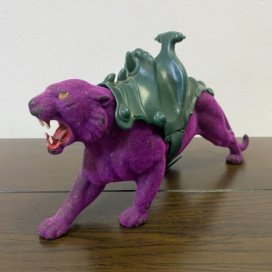 VINTAGE Masters of the Universe PANTHOR action figure He-Man MOTU 100% ...