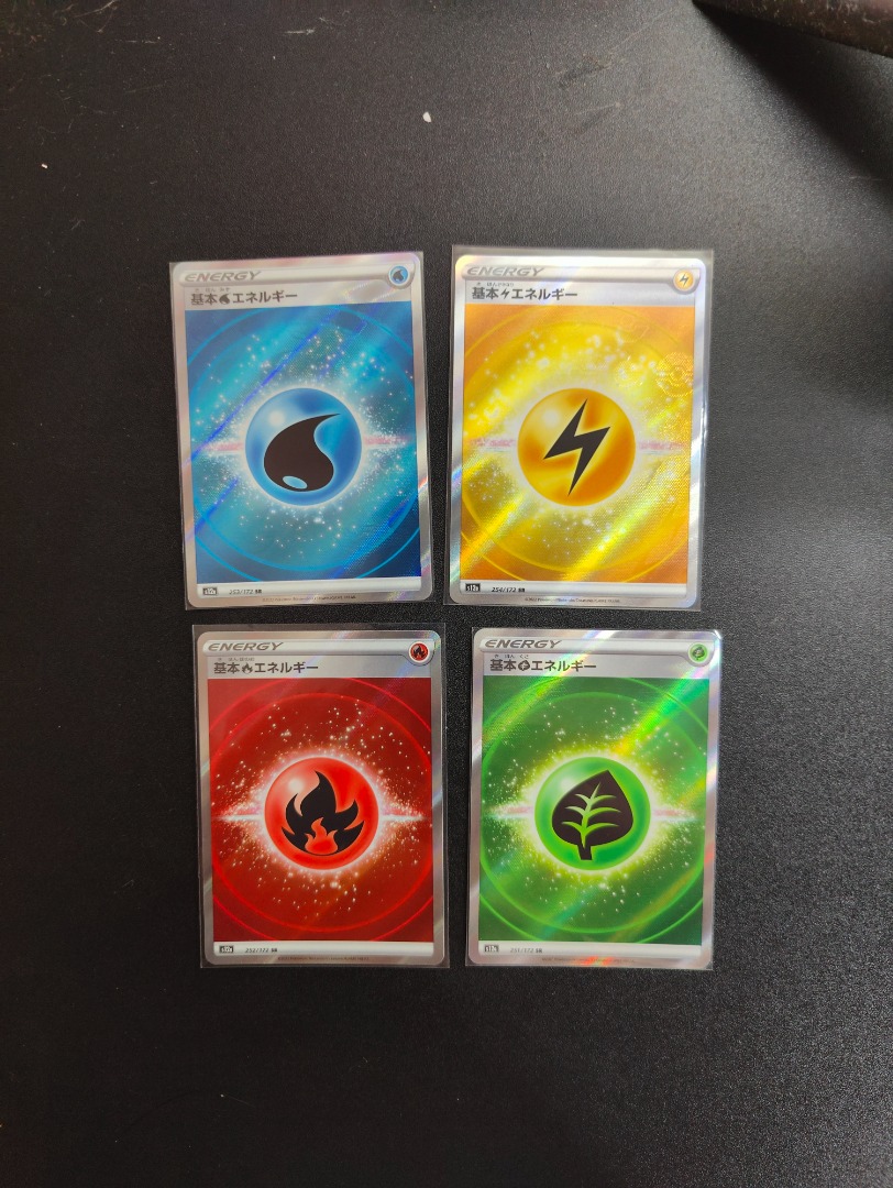 VSU Japanese pokemon energy cards, Hobbies & Toys, Toys & Games on ...