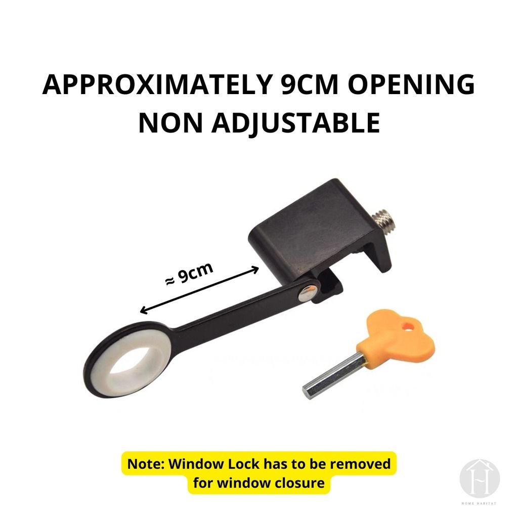 Window Fixed Restrictor No Drilling Child Safety NT0772, Furniture ...