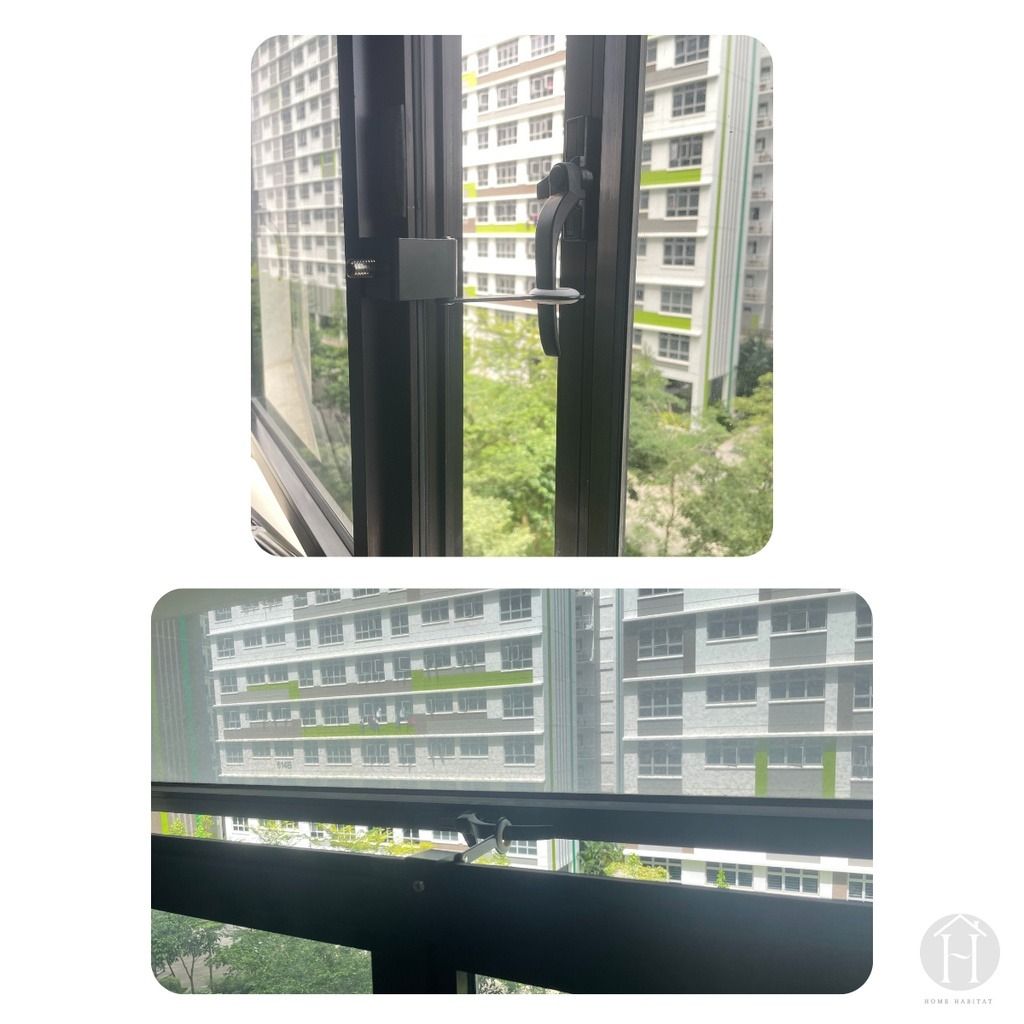 Window Fixed Restrictor No Drilling Child Safety NT0772, Furniture ...