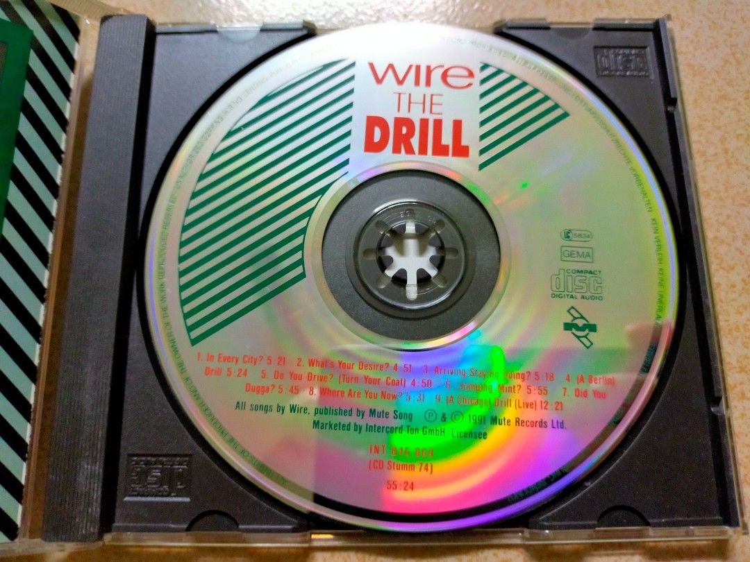 Wire - The Drill, Hobbies & Toys, Music & Media, CDs & DVDs on Carousell