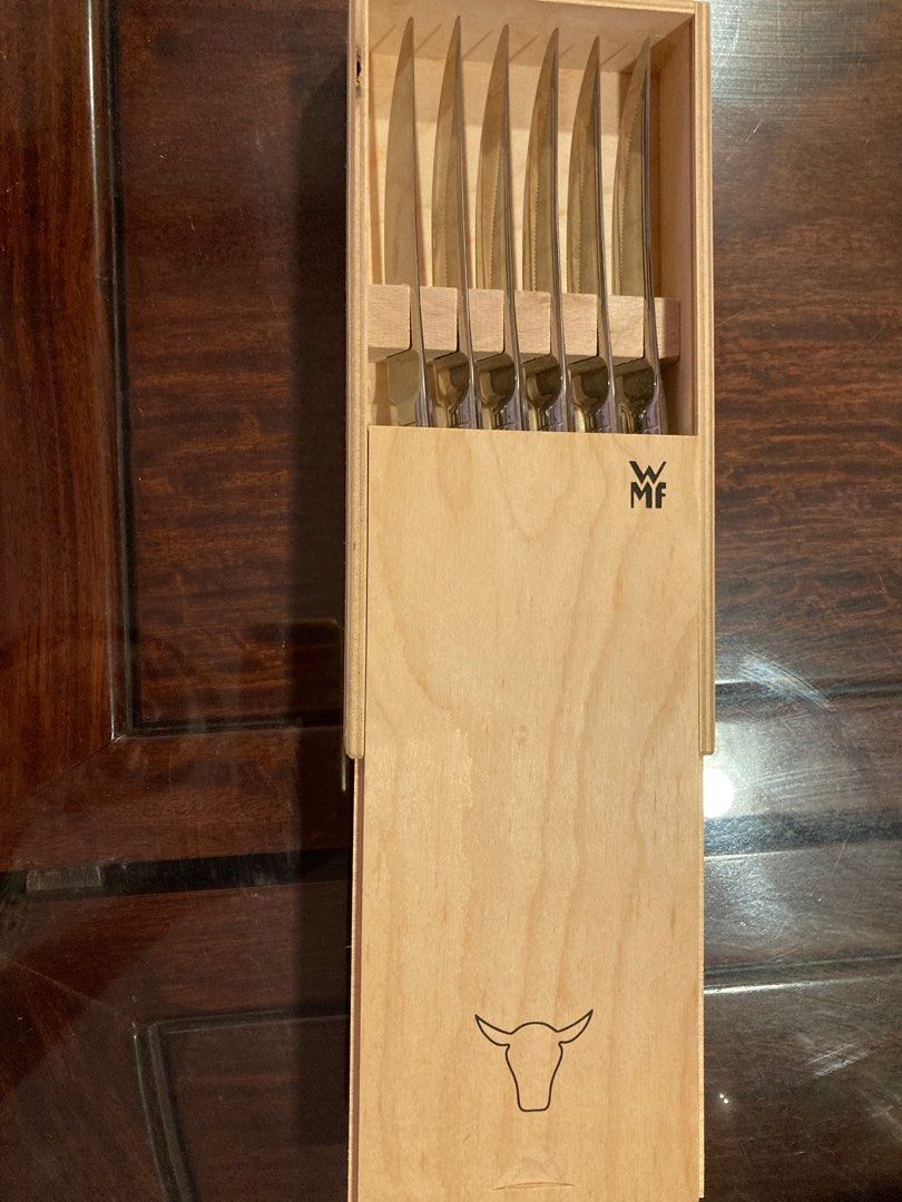 WMF steak knives, Furniture & Home Living, Kitchenware & Tableware ...