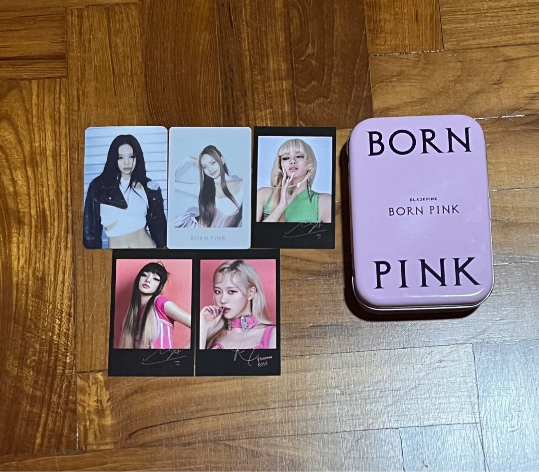 (WTS) BLACKPINK BORN PINK JENNIE LISA ROSE PCS, Hobbies & Toys ...