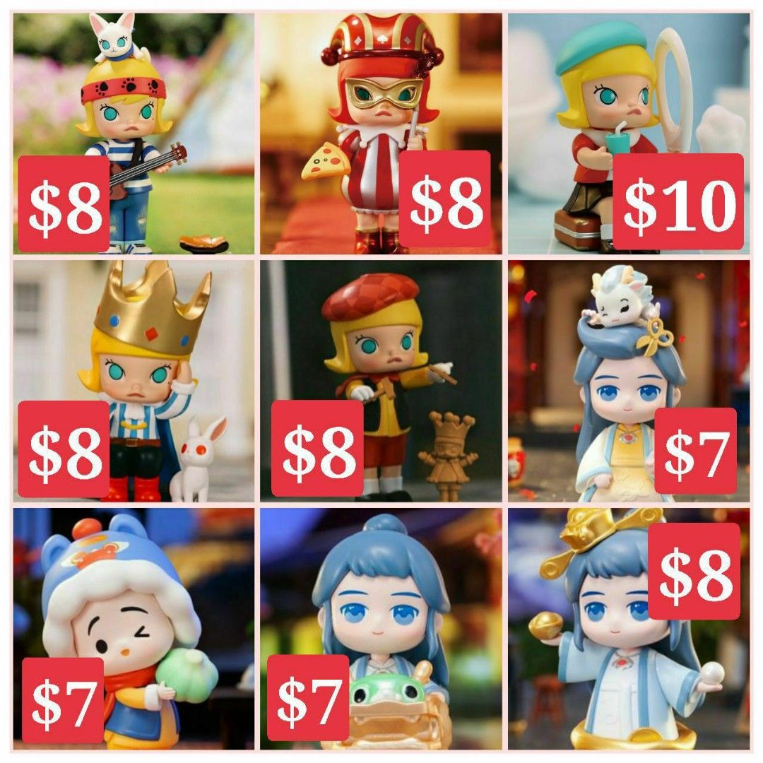 WTS: Popmart Conjuring Dimoo Aquarium Jurassic Flapjacks Skullpanda ...