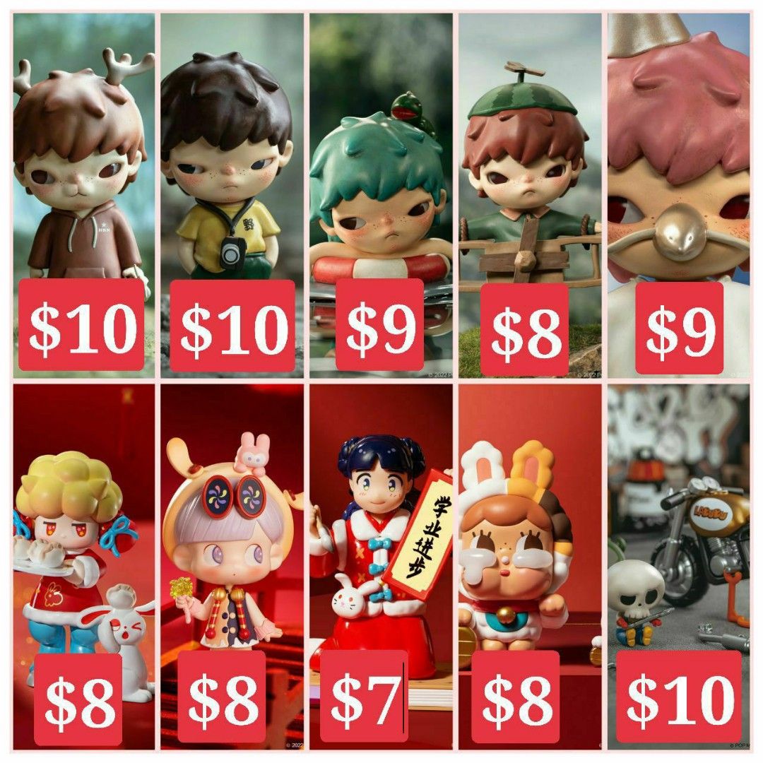 WTS: Popmart Conjuring Dimoo Aquarium Jurassic Flapjacks Skullpanda ...