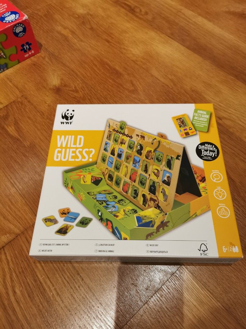 WWF wild guess animal game, Hobbies & Toys, Toys & Games on Carousell