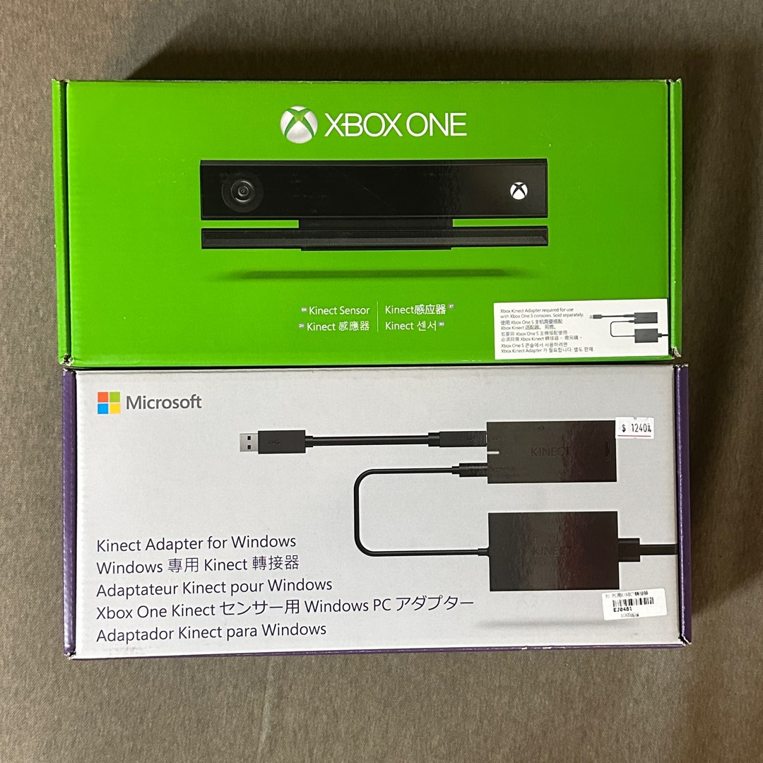 XBOX One Kinect 2.0 體感主機及轉接器, 電玩遊戲相關, 電玩主機, Xbox在旋轉拍賣