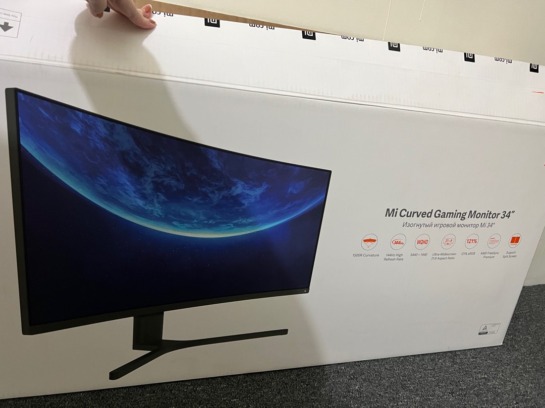 Xiaomi Curve Gaming Monitor 34" on Carousell