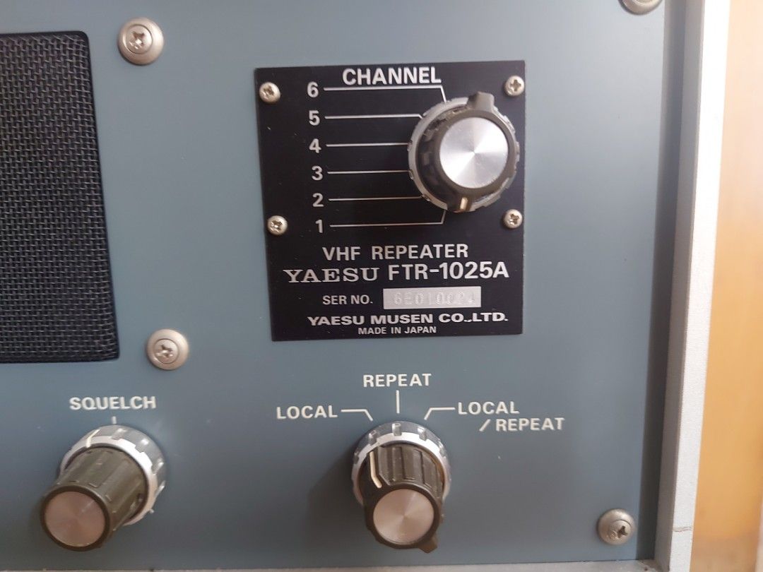 Yaesu FTR-1025A Repeater (VHF), Computers & Tech, Office & Business ...