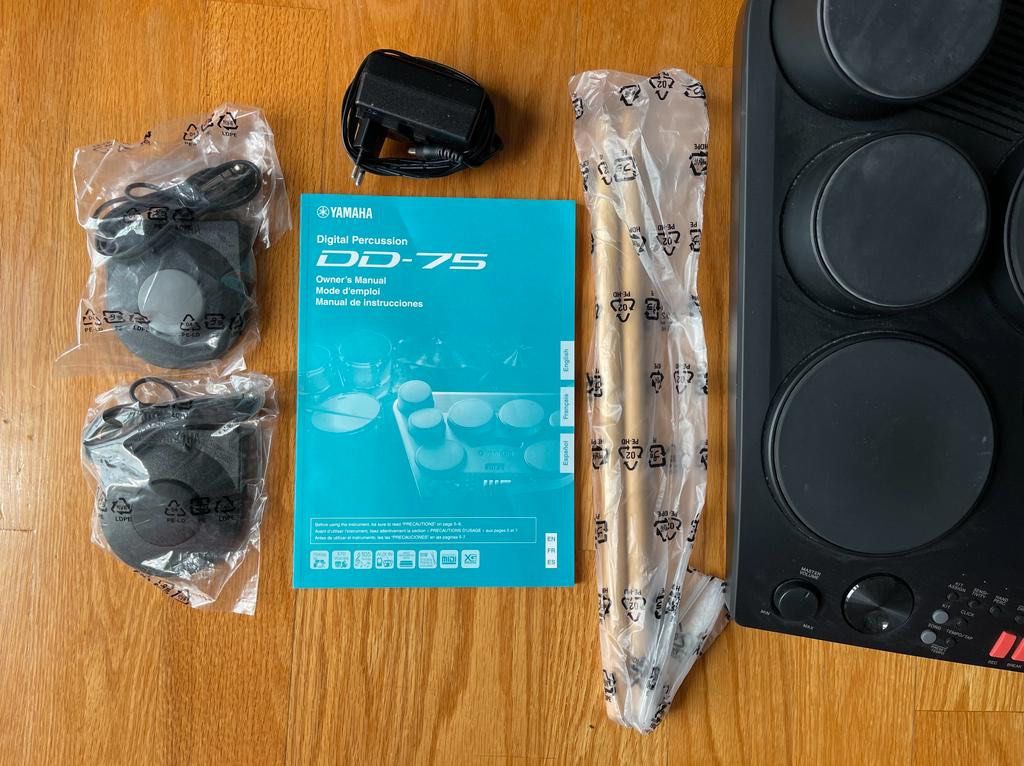 Yamaha DD-75 Digital Percussion Drum set, 興趣及遊戲, 音樂、樂器 & 配件, 樂器 - Carousell