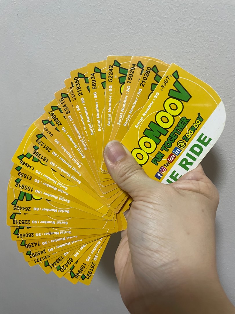 ZooMoov Ride Cards, Babies & Kids, Going Out, Other Babies Going Out ...