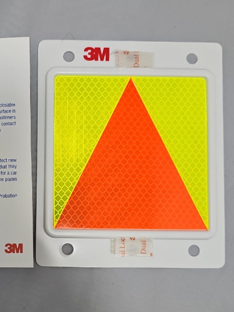 2 car probation plates P plate, Car Accessories, Car Plates on Carousell